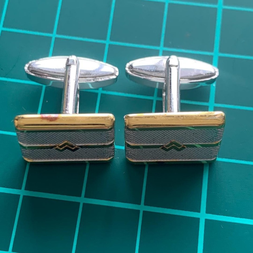 Mario Valentino Cufflink Set! Mario Valentino silver engraving | eBay UK