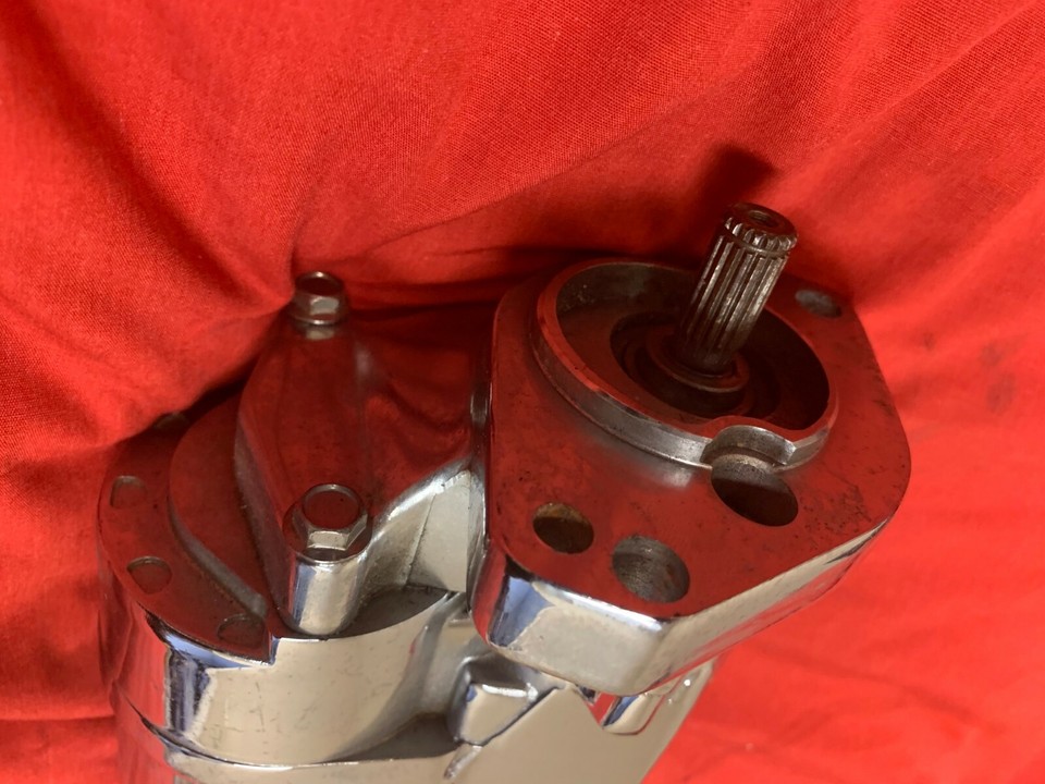 Harley Custom High Torque Chrome Starter EVO Twin Cam | eBay