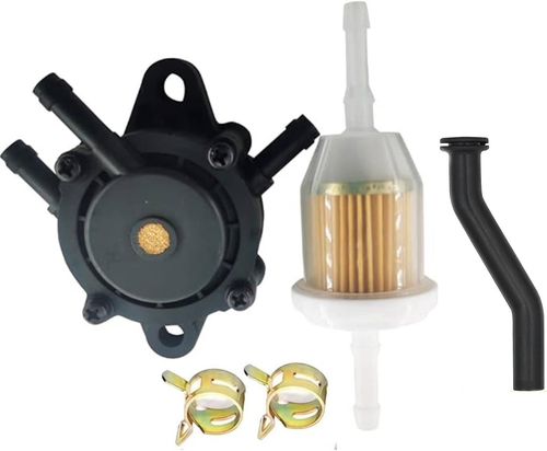 808656 491922 Fuel Pump 3” Hose 17HP-25 HP Small Engine Lawn Mower ...