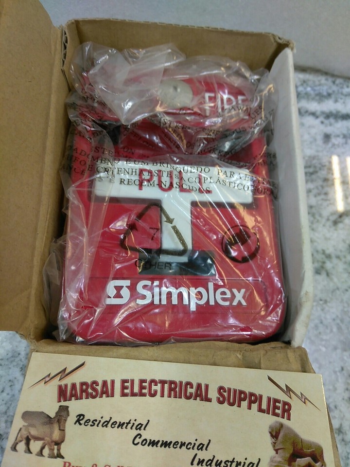 SIMPLEX MANUAL PULL STATION 2099-9138 630-655 ( 5B3 | eBay