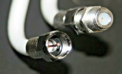 Virgin Media Sky tv broadband coaxial extension cable satellite F ...