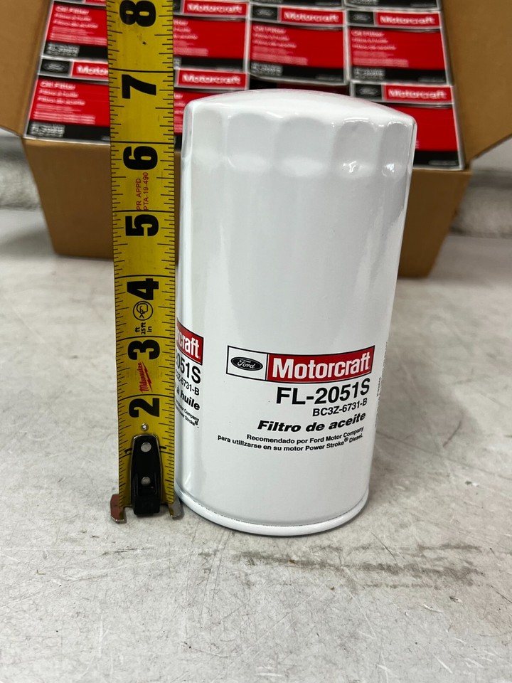 CASE OF 12 Genuine OEM Motorcraft Powerstroke Diesel Oil Filters | FL ...
