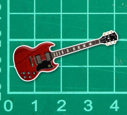 1961 SG Guitar Sticker Decal | eBay