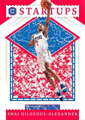 SHAI GILGEOUS-ALEXANDER 2018 Panini NBA DUNK CORNERSTONES STARTUPS ...