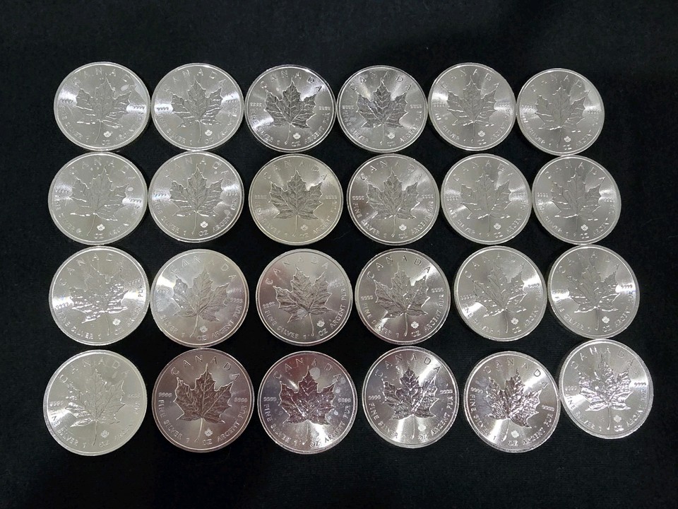 2015 Canada 5 Dollar Maple Leaf Elizabeth II - 1oz Fine Silver -Random ...
