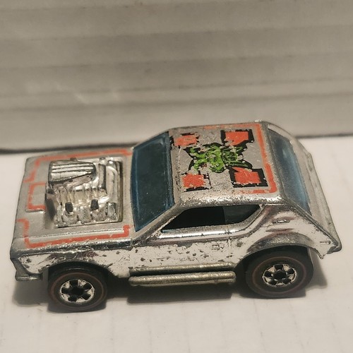 1974 Hot Wheels Redline Gremlin Grinder Silver Great Wheels | eBay