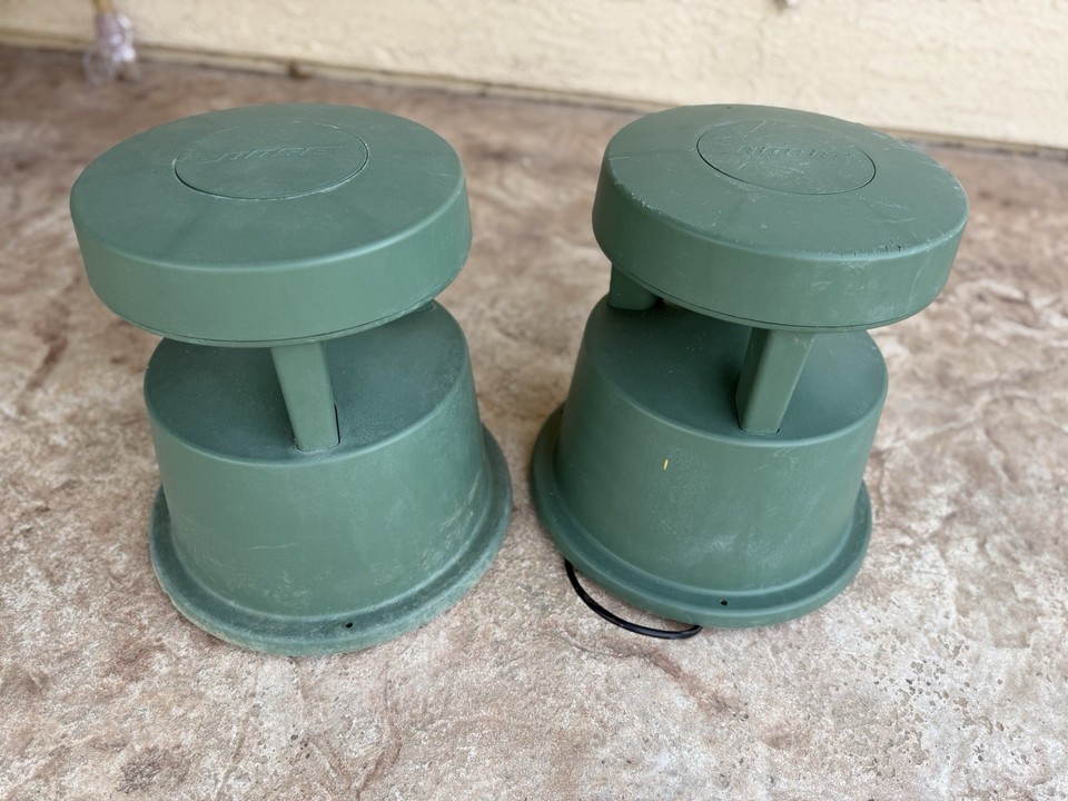 Bose FreeSpace 360-P II In-Ground Loudspeakers Green Pair Used Works | eBay