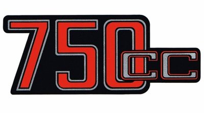 Aufkleber 750 cc für BMW R 75 /7 R75 RS RT CS S Emblem für ...
