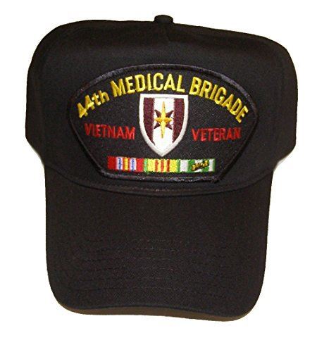 US ARMY 44TH MEDICAL BRIGADE BDE VIETNAM VETERAN HAT W/ CAMPAIGN ...