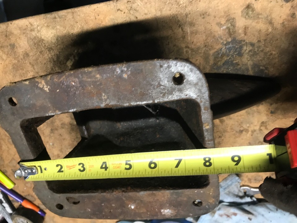 MINNESOTA ANVIL & VICE CO Antique Blacksmith Anvil Section marked PAT ...