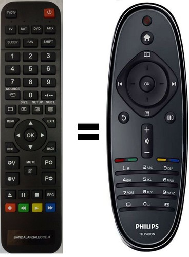 Telecomando gia' programmato per PHILIPS | eBay