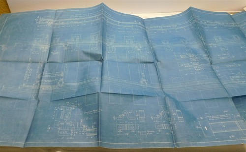 1916 Lehigh Valley Railroad Blueprint Standard 27 Foot Switch for 136 ...