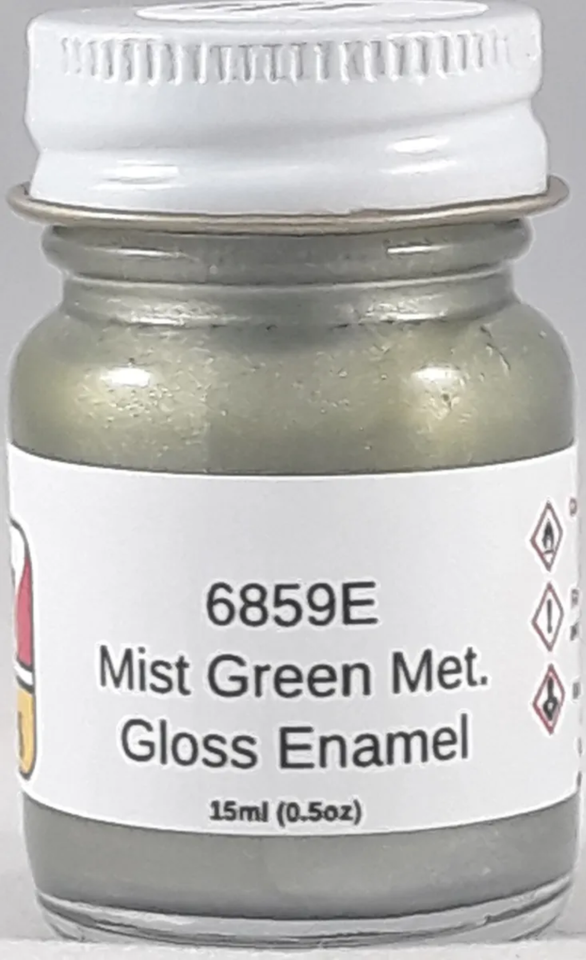 MCW Finishes 6859E Mist Green Met. Enamel Model Paint for Auto | eBay