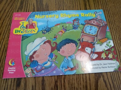 Nursery rhyme rally, Sing Along & Read Along with Dr. Jean Book only ...