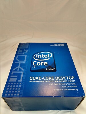 Intel Core i7 940 2.93GHz Quad-Core (BX80601940) Processor *FACTORY ...