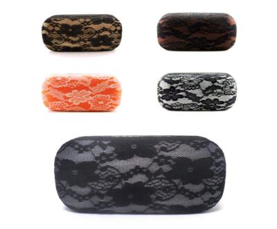 Hard Case Protective Cover Box Sunglasses Eyeglasses Floral Lace ...