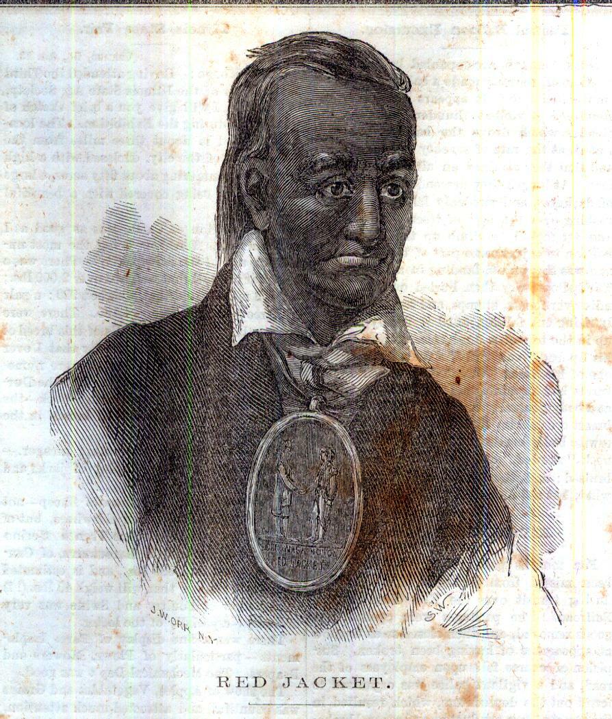 Newspaper-Red Jacket Seneca Chief & Indian Peace Medal -San Francisco ...