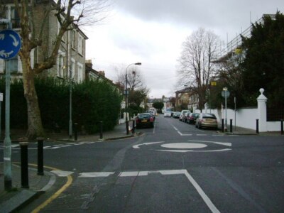 Photo 6x4 Mini roundabout Hammersmith/TQ2279 Boscombe Road and Findon ...