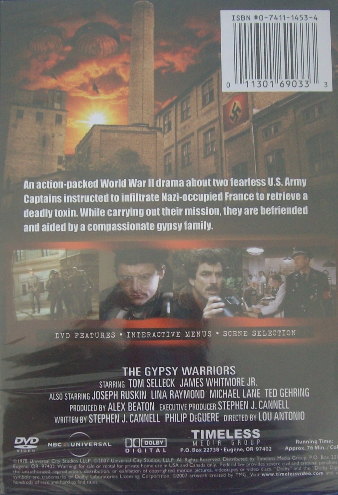 The Gypsy Warriors 1978: Trial To Retrieve A Deadly Toxin(DVD, 2007 ...