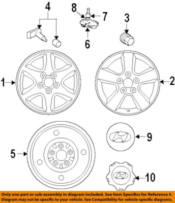 HYUNDAI OEM 2007 Veracruz Wheel-Lug Nut 52950H1000 | eBay