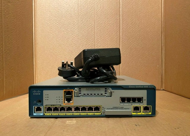 Cisco UC520 Wired & Wireless Router (UC520-16U-2BRI-K9) for sale online ...