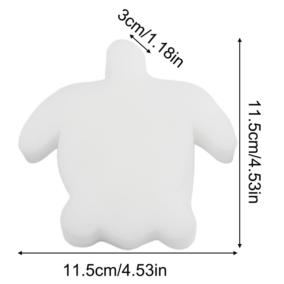 Fun Turtle Design 10 Pack of Oil Absorbing Sponges to Maintain Clean ...