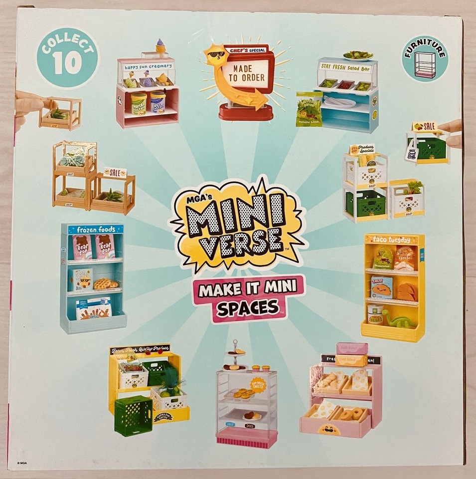 MGA Miniverse - Make It Mini Spaces ~ DISPLAY BOX ONLY | eBay