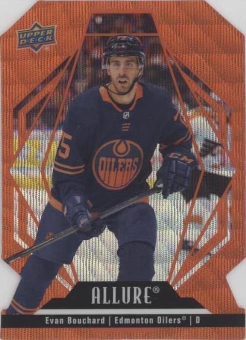 2022-23 Upper Deck Allure - Evan Bouchard #10 Orange Slice Die-Cut for ...