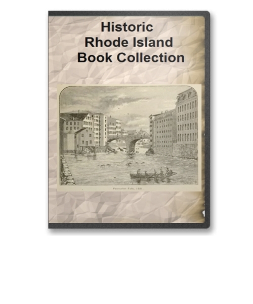 Rhode Island RI State County History Culture Family Genealogy Book Set ...