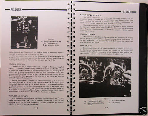 ASTON MARTIN DB6 INSTRUCTION BOOK NEW | eBay