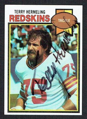 Terry Hermeling #476 signed autograph auto 1979 Topps Football Trading ...