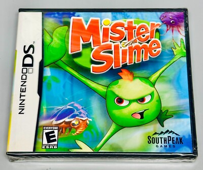 Mister Slime (Nintendo Ds) Factory Sealed-Mint Condition RARE | eBay