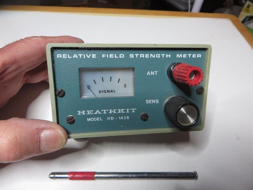 Heathkit HD-1426 Relative Field Strength Meter | eBay