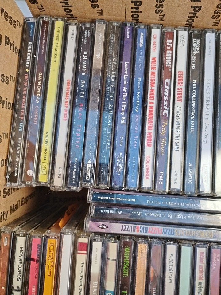 Lot Of 40 Vintage Cd Collection W/ Rock & More🔥Estate Sale CDs, See ...