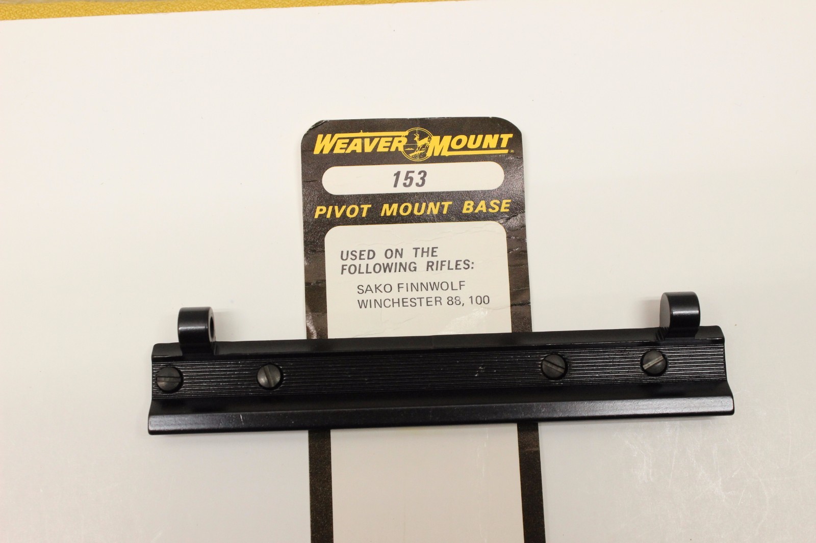 Weaver Pivot Mount #153 one piece base for Sako Finnwolf Winchester 88 ...