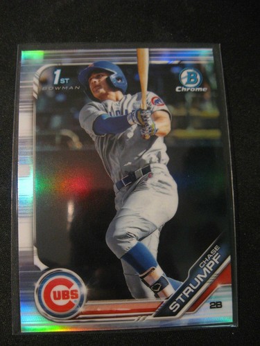 CHASE STRUMPF 2019 1st Bowman Chrome Draft Refractors BDC-178 Chicago ...
