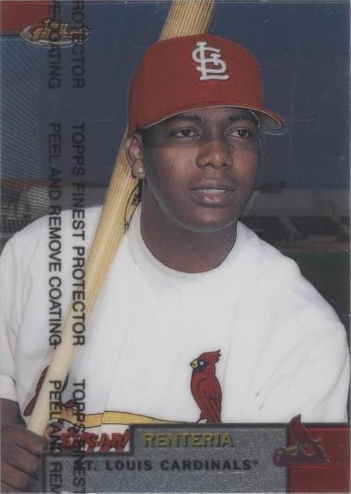 1999 Topps Finest - Edgar Renteria #218 for sale online | eBay