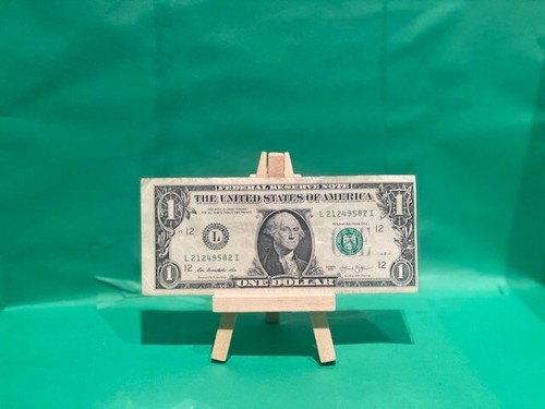 2013 - $1 One Dollar Bill - Error Moved Offset Misprint Note - 21249582 ...