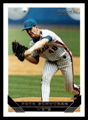 1993 Topps Gold #352 Pete Schourek New York Mets | eBay