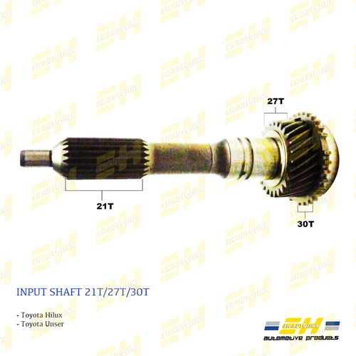 INPUT SHAFT (21T 27T 30T) - TW (33301-35080) | eBay
