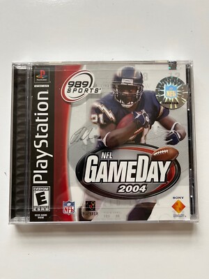 NFL GameDay 2004 (Sony PlayStation 1, 2003) PS1 New Factory Sealed OOP ...