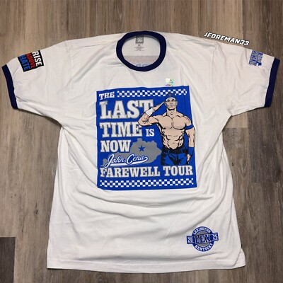 WWE Authentic John Cena Farewell Tour Lexington Kentucky Wildcats ...