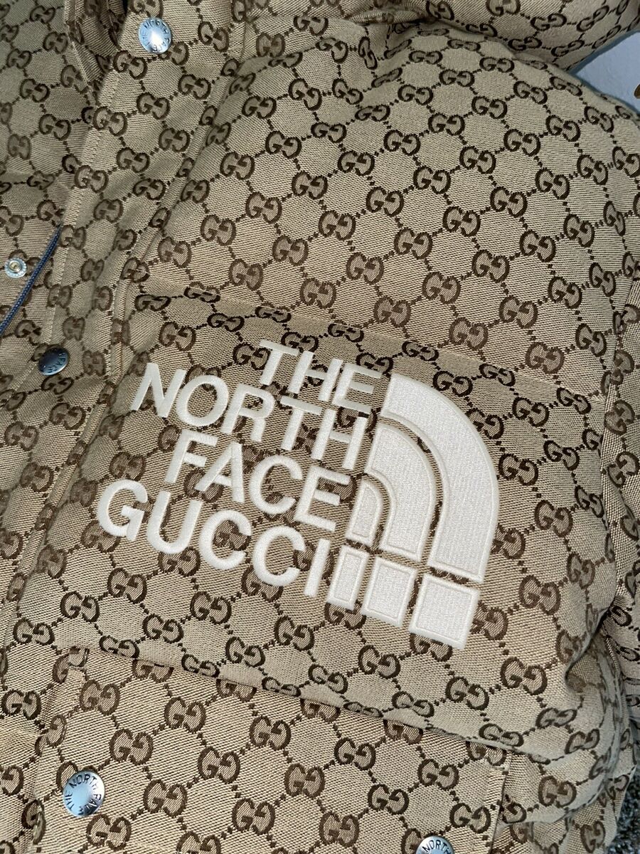 Gucci x The North Face Monogram Puffer Jacket Size XL | eBay Gucci x The North Face Monogram Puffer Jacket Size XL | eBay