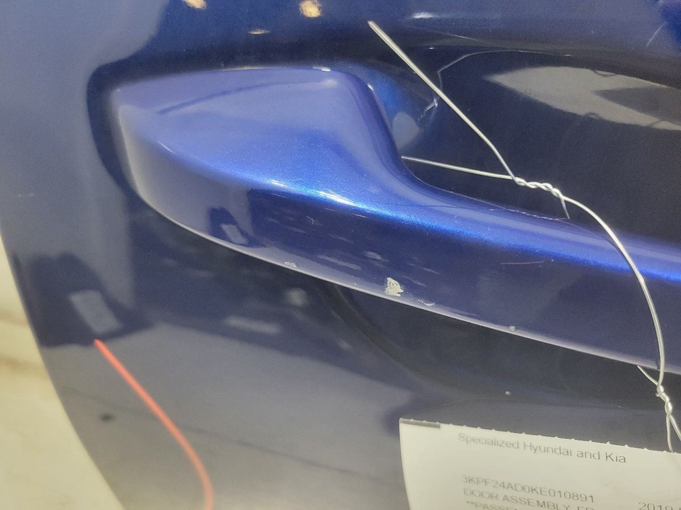 2019-2024 Kia Forte Sedan Front Passenger Door - Deep Sea Blue * Small ...
