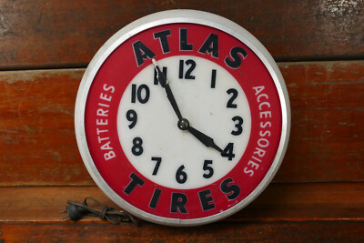 RARE Vintage 1950s Atlas Tires Batteries Accessories Dualite ...