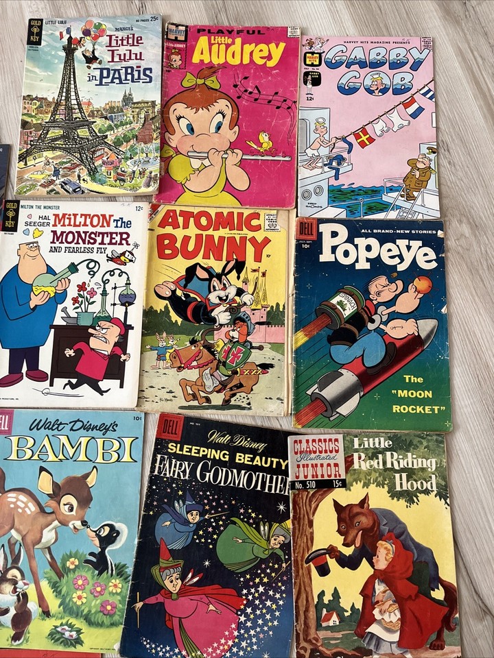 Vintage Lot (17) Comic Books Collectable Rare 50s 60s | eBay