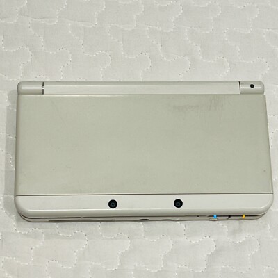 USED Japanese New Nintendo 3DS WHITE only console KTR-001 4902370522150 ...