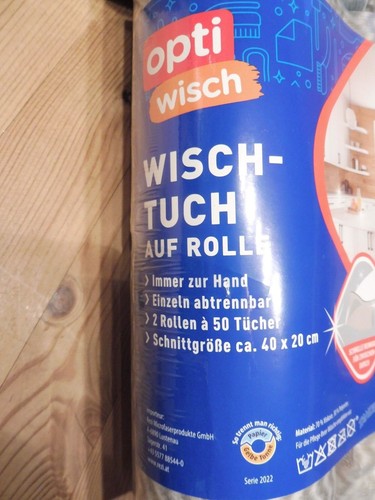 opti wisch Wischtuch auf Rolle á 50 Tücher (ca. 40 x 20 cm), im ...