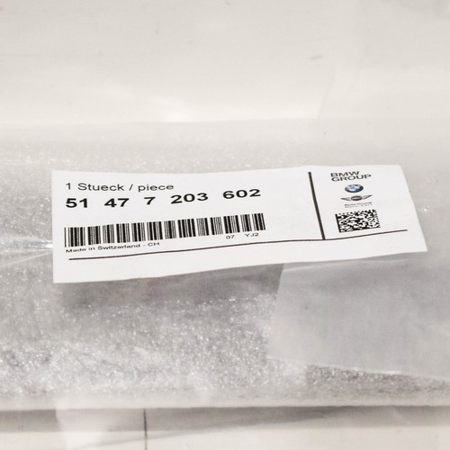 BMW 5 F10 Front Right Door Sill Plate Cover 51477203602 7203602 NEW OEM ...