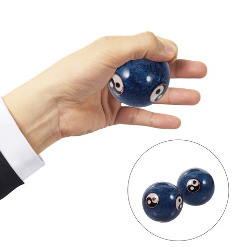 Set Small Baoding Balls with Chime Asian Hand Balls Chinese Massage ...